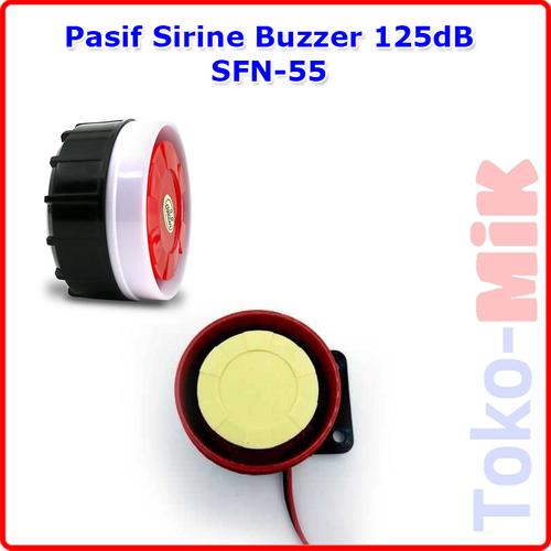 Jual 125DB SFN-55 PIEZO BUZZER SIRENE PASSIVE PASIF SIRENE SIRINE 40V ...
