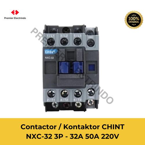 Jual Contactor CHINT NXC-32 3P 32A 50A (24V 36V 48V 110V 220V) - Kontaktor - Jakarta Pusat ...