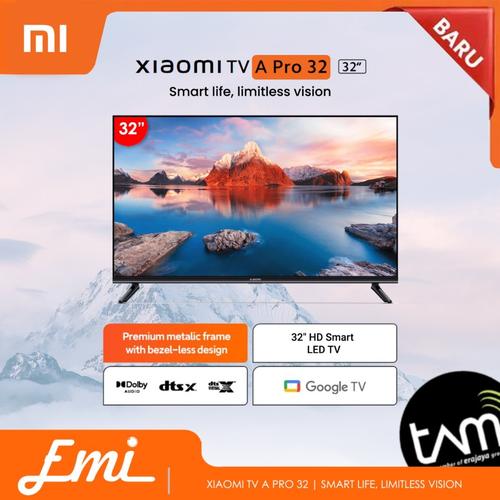 Jual Mi TV A2 32 Inch 4K UHD Dolby Vision HDR10 Android Smart Digital ...