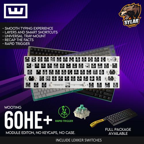 Jual Wooting 60HE+ Module with Lekker Switches Rapid Trigger - Jakarta ...