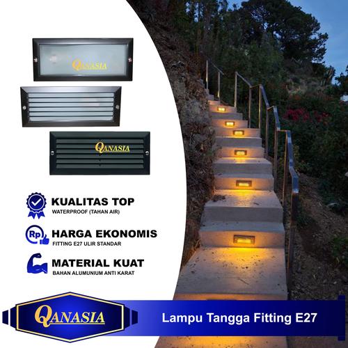 Jual Lampu Tangga E27 Dinding Step Light Fitting E27 Tanam Outdoor ...