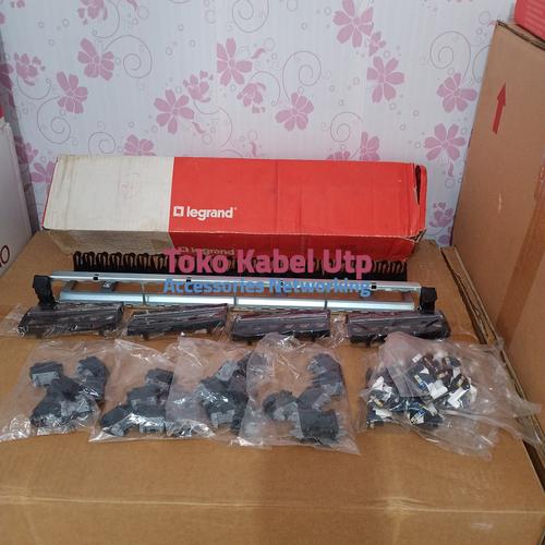 Jual Patch Panel 24Port Cat.5e Lengkap Modular RJ45 Cat.5e LEGRAND - Jakarta Pusat - Network ...