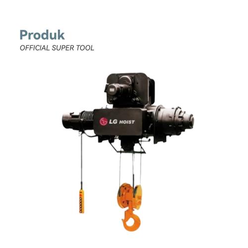 Jual Electric Wire Rope Hoist LG 7.5 Ton x 12 Meter Monorail Creep ...