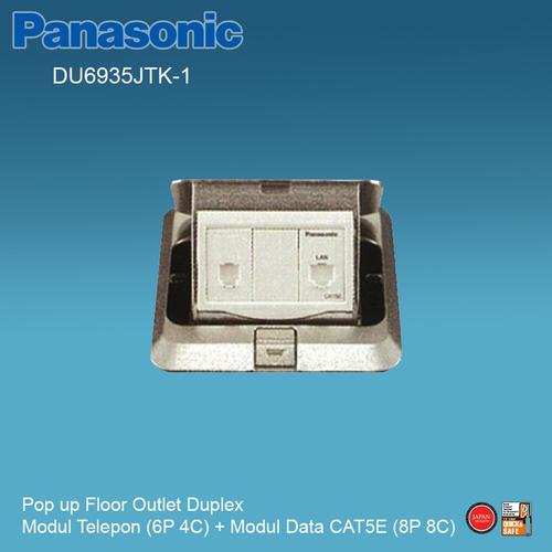 Jual Panasonic Pop up Floor Outlet Modul Telepon + Modul CAT5E ...