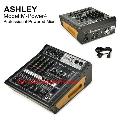 Jual Power Mixer Ashley Model M-Power4 Mixer Power 4 Channel New - Jakarta Barat - Smile Game ...