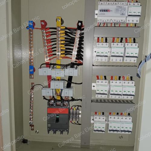 Jual Panel distribusi 160 Ampere + KWH analog 3 Phase MCB 3P 50 A 9 ...