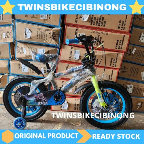 Jual Sepeda Anak 16 Bmx Atlantis WT 1.0 ONYX BAN jumbo - 16 INCH ...