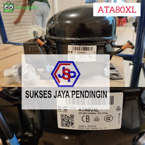 Jual Compressor Huaguang ATA80XL R134a / Kompresor Wanbao ATA80XL ...