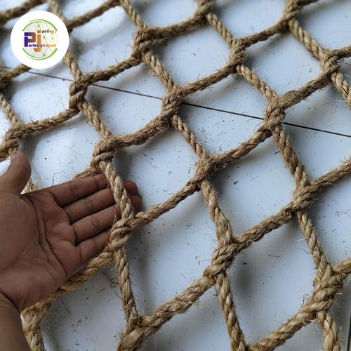 Jual jaring tambang manila 6mm jaring pengaman - lubang 15cm - Kab ...