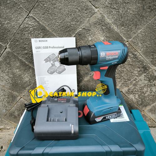 Promo Bor Bosch GSB 185 Li Bor Baterai Bosch 18V Brushless Bor Cordless ...