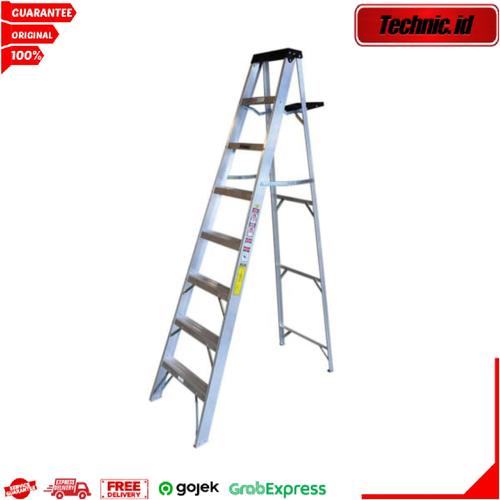 Jual Tangga Lipat Krisbow Aluminium Heavy Duty 6 Step 1,8 Mtr - Kota ...