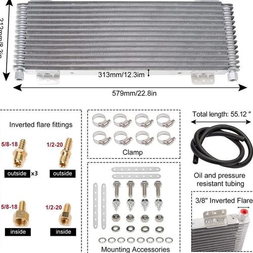 Jual Ready ATF TRANSMISSION COOLER UNIVERSAL SESUAI FOTO HEAVY DUTY ...