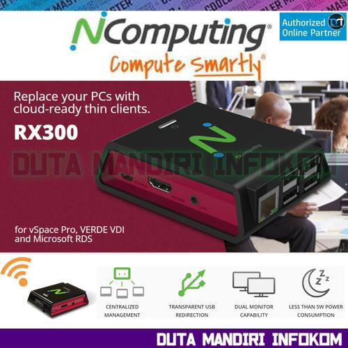 Promo Ncomputing RX300 - Cloud WiFi Ready Thin Client for Windows Cicil ...