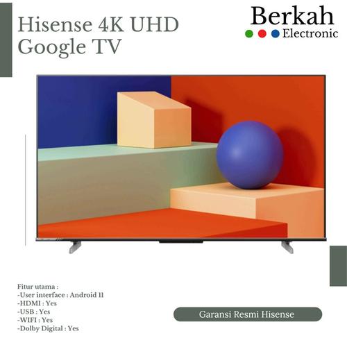 Jual HISENSE UHD 4K GOOGLE TV 50" - 50A6500K - Kota Tangerang Selatan ...