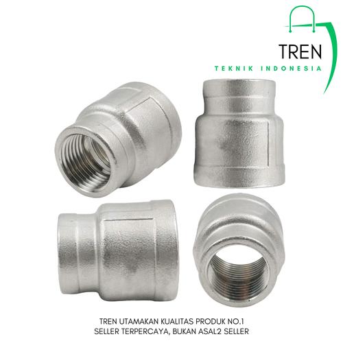 Jual 2" x 1" Vlock Sock Reducer Drat Dalam Stainless 2 x 1 Inch ...