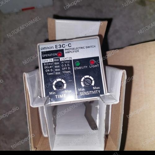 Jual OMRON E3C-C PHOTOELECTRIC SWITCH AMPLIFIER 100-240VAC - Kota Bogor ...