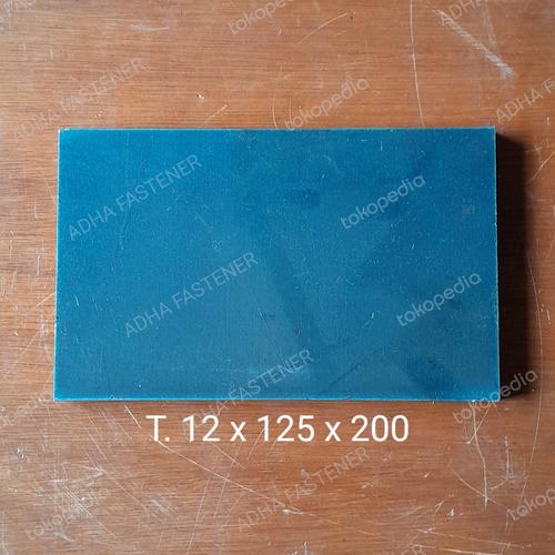 Jual tapak besi / base plate baja / plat besi ukuran t12 x l125 x p200 ...