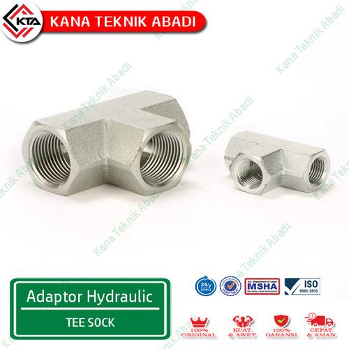 Jual TEE Sock Hidrolik / Socket Hydraulic Drat Dalam / Reducer Shocket ...