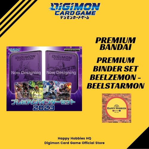Jual Digimon Card Game Premium Binder Beelzemon Beelstarmon Premium ...