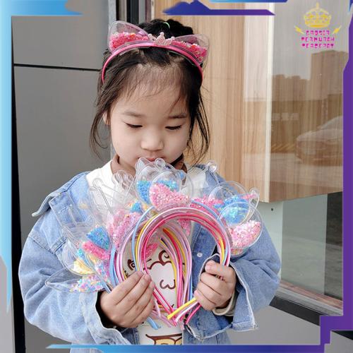 Jual GTT Bando Lucu Karakter Telinga Hewan Bando Glitter Bentuk Mahkota ...