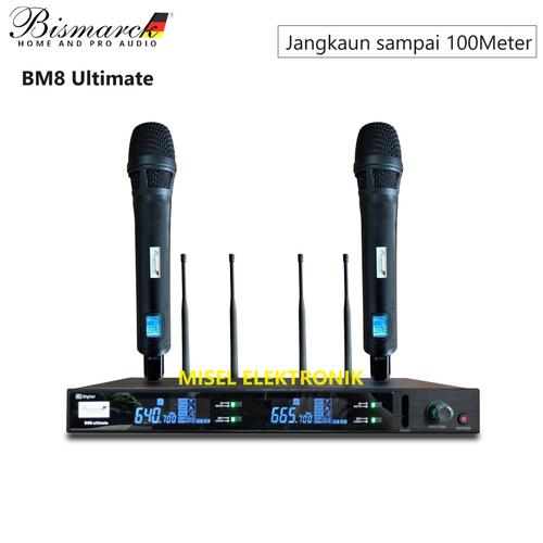 Jual Microphone Wireless Dual Handheld Bismarck BM8 Ultimate - Jakarta ...
