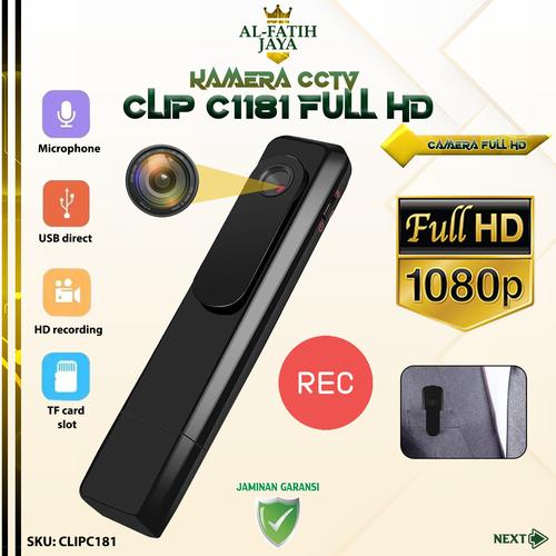 Promo C181 Spy Camera Mini Clip-On USB Pen Cam Camcorder Perekam Vidio ...