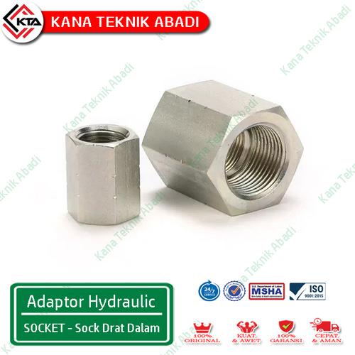 Jual Sock Hidrolik / Socket Hydraulic Drat Dalam / Reducer Shocket BSPT ...