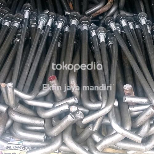 Jual angkur L besi beton 1/2x30x10 besi hitam - Jakarta Pusat ...