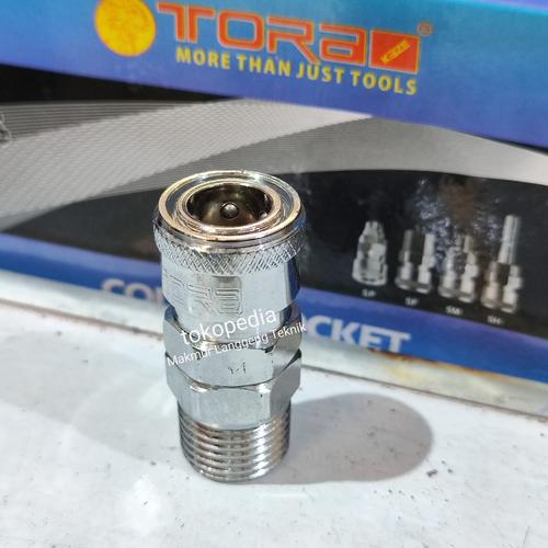 Jual Quick Coupler 1/2" Kopler SM40 Tora SM 40 Sambungan Kompresor 1/2 ...