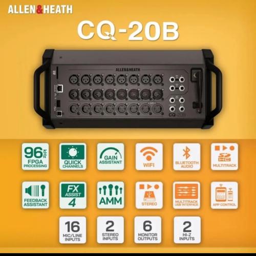 Jual Mixer digital Allen heath CQ 20B/Mixer allen heath CQ20B original ...