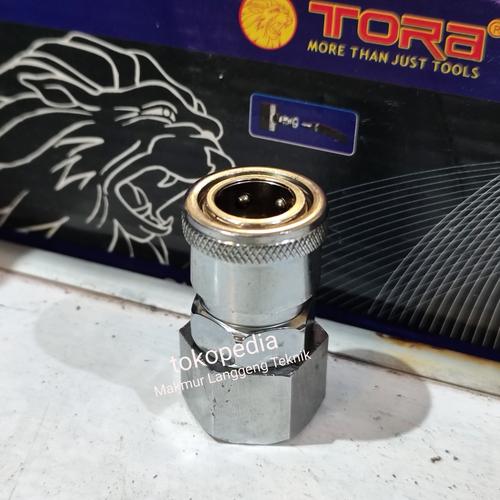 Jual Quick Coupler 1/2" Kopler SF40 Tora SF 40 Sambungan Kompresor 1/2 ...