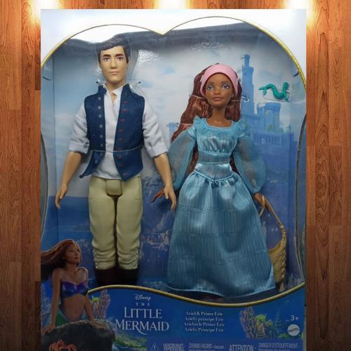 Jual Barbie The Little Mermaid movie doll Ariel Halle Bailey and Couple ...