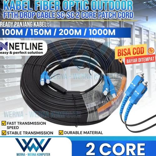 Jual Netkabel Fiber Optic Fo Sc 2 Core Precon Ftth Outdoor 100 Meter - Jakarta Barat - STAR ...