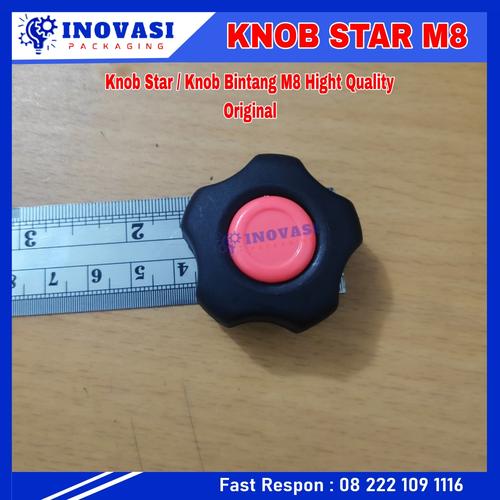 Jual Knob Bintang Mur M8 Untuk Mesin Continuous Band Sealer Original ...