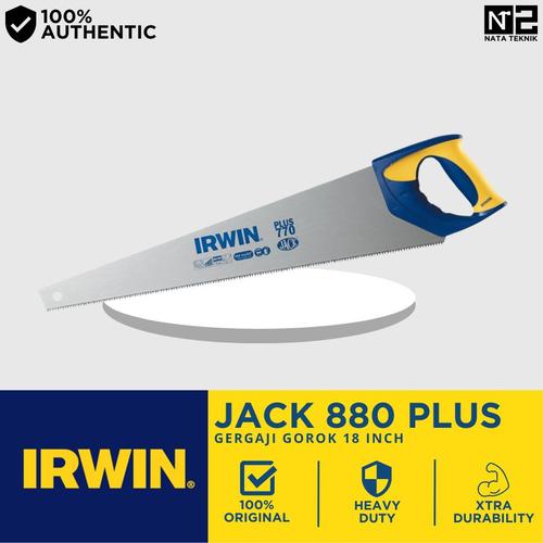 Jual Gergaji Kayu Hand Saw 22" IRWIN Plus 880 Jack - Heavy Duty Hand ...