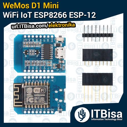 Jual ITBisa - WeMos D1 Mini NodeMCU 4MB Lua WiFi IoT ESP8266 ESP-12 ... Jual ITBisa - WeMos D1 Mini NodeMCU 4MB Lua WiFi IoT ESP8266 ESP-12 ...