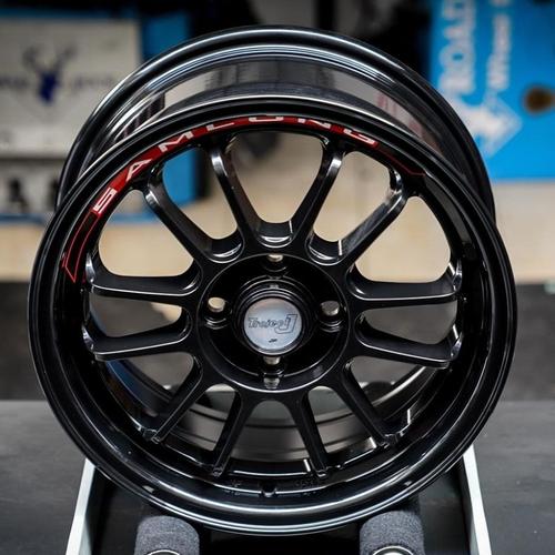 Jual velg racing SAMLONG R15 ET 42 velg ring 15 brio city jazz yaris ...