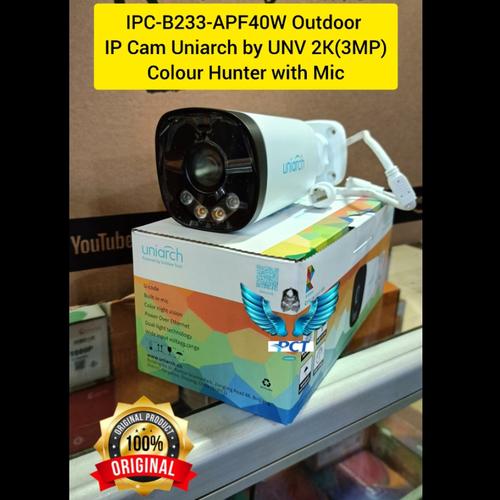Jual IPC-B233-APF40W Bullet IP Cam Uniarch by UNV 2K(3MP)Mic Colour ...