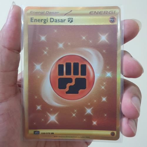 Jual Energi Dasar Petarung Fighting Batu Gold UR sv1S 108/078 Pokemon ...