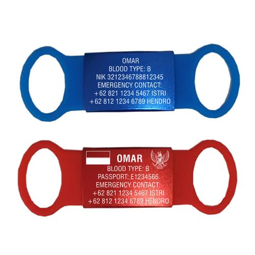 Jual Aksesories Jam | Id jam custom | plat nama di tali jam tangan ...