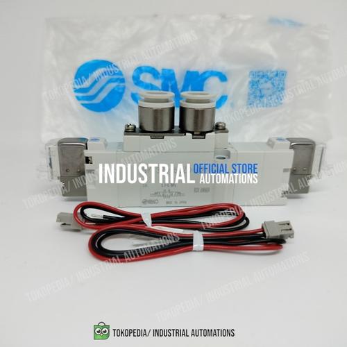 Jual SMC SY7320-5LZ-C8 (24V DC) 5 Port Solenoid Valve Series SY7000 ...
