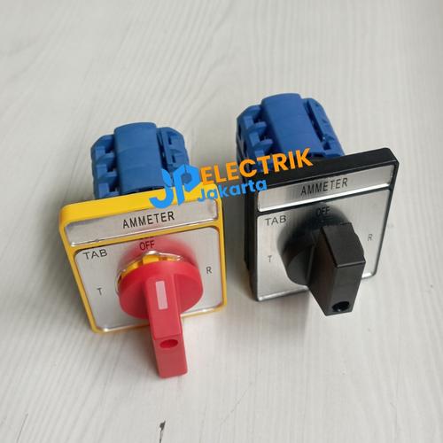 Jual Selector Switch 4 Posisi Selector Ampermeter - CA-10 Hitam ...