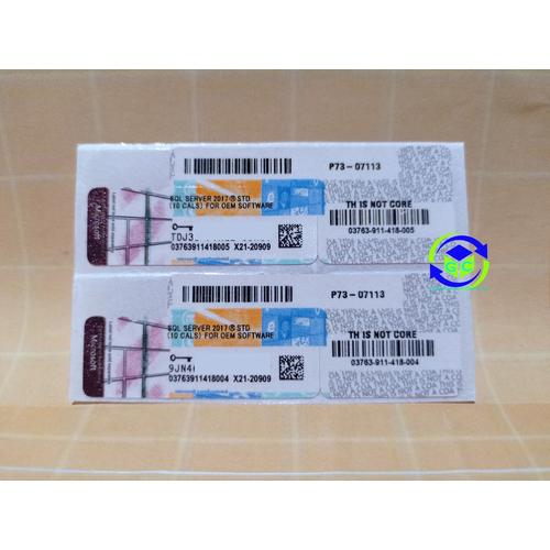 Jual sql server 2017 standard 10 upto 30 CAL included core original - SQL 10 CAL - Jakarta ...