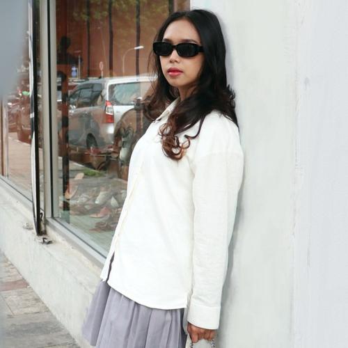 Jual TAHCO Linen Shirt Broken White (D.2) - Kab. Bandung - Tahco ...