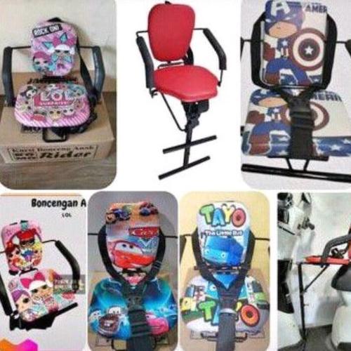 Jual ready " Boncengan/Tempat duduk anak di depan motor. kursi bonceng ...