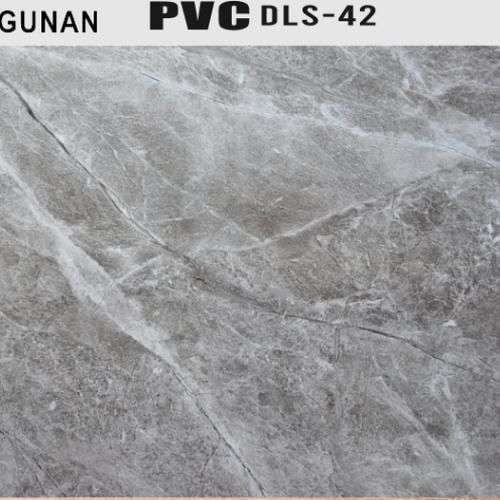 Jual wallpanel PVC UV marmer sheet glossy tebal 3 mm - marmer abu muda ...
