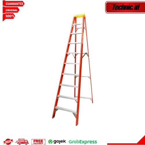 Jual Tangga lIpat & Multifungsi Krisbow Tangga Fiber Glass 10 Step ...