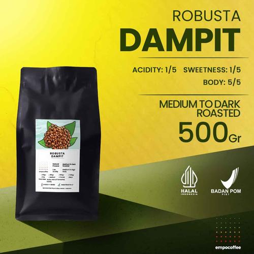 Jual Kopi Robusta Dampit Malang Java Coffee Bean Espresso Roast Coffe ...