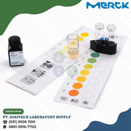 Jual Ammonium Test 0.5-10mg/L NH4 1.11117.0001 MERCK (150test) - Kab ...