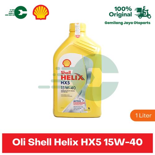 Jual OLI SHELL HELIX HX5 15W-40 - 1 LITER - Kota Bandung - GEMILANG ...